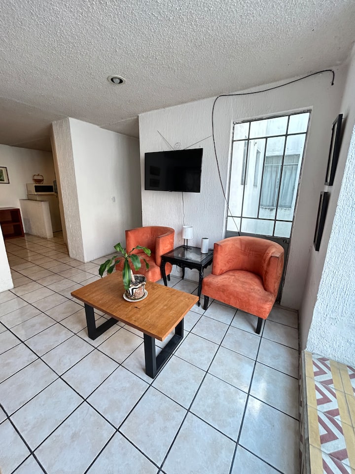 Depa Céntrico C/ Estacionamiento - Puebla