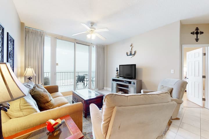 2br Gulffront 5th-floor | Balcony | Pool - Gulf Shores, AL