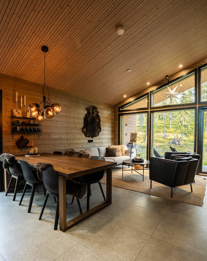 Villa Golden Hill, Luxury Holiday Cabin In Lapland - Lapland