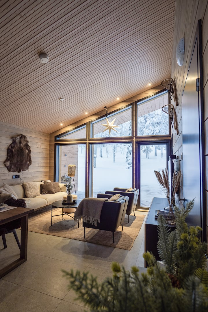 Villa Golden Hill, Luxury Holiday Cabin In Lapland - Lapland