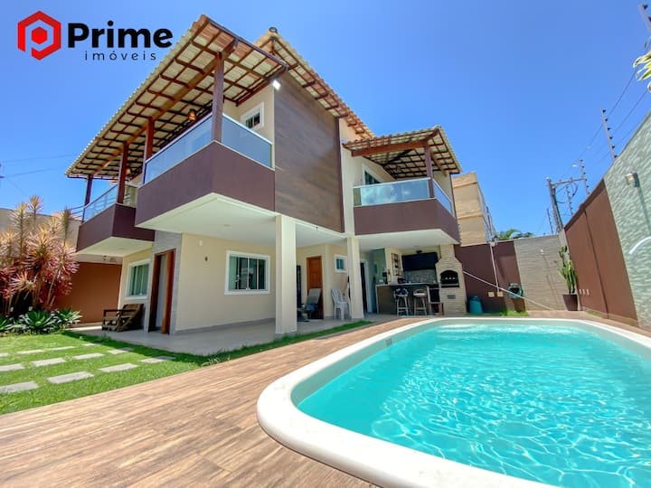 Casa Com 3 Suítes E Piscina - Guarapari