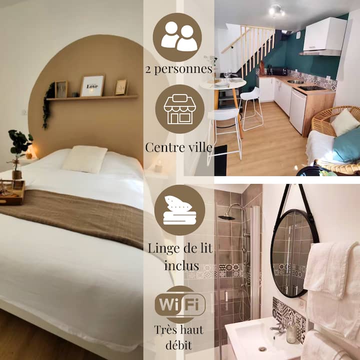 Le Duplex De L'abbaye Royale : Studio Cosy ! - Saint-Jean-d'Angély