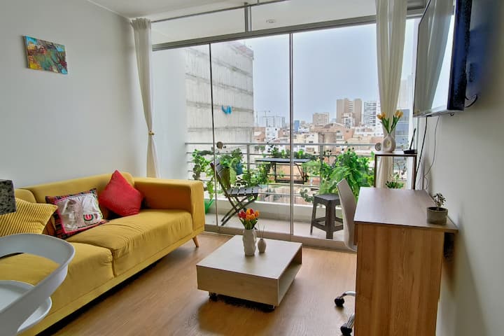 Departamento Frente Al Mar Para Parejas/homeoffice - Lima