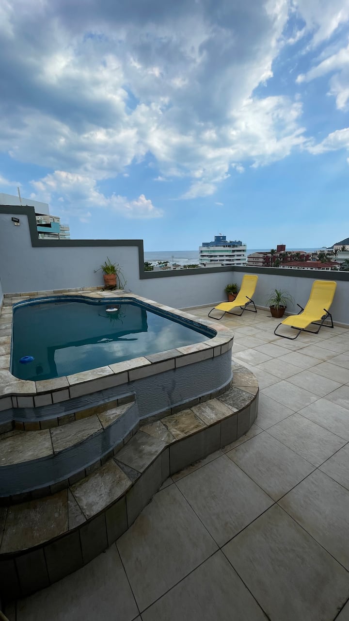 Cobertura Duplex C/ Piscina Privativa E Vista Mar - Bertioga