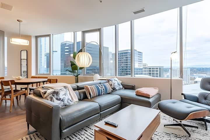 2br Penthouse | Gym | Bellevue | Sophari Towers E - State of Washington