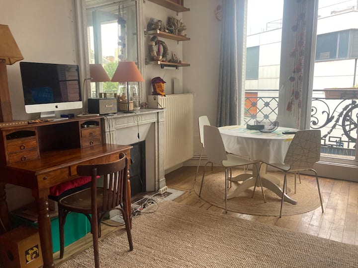 Appartement Dans Paris Nord Face à Un Parc - París