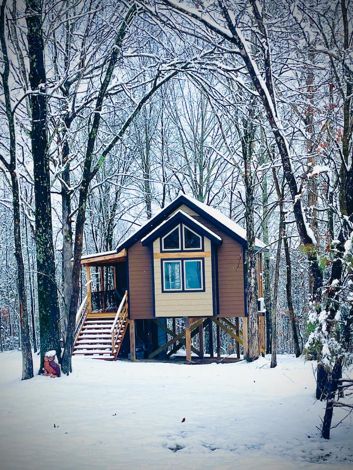 Private Hot Tub "The Roost" A Secluded Treehouse - Lake Wappapello, MO