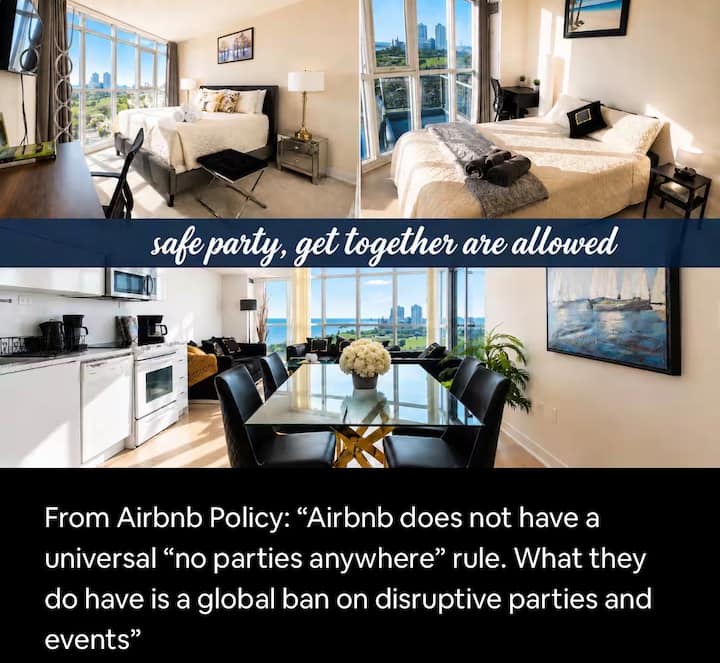 Cn Tower. Free Parking 2bedroom 2bath Birthdays Ok - Toronto, ON