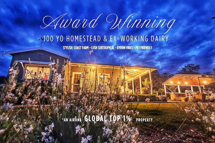 Soulfarm Awd-winning 100yo Xdairy Stylish& Pets Ok - Kendall