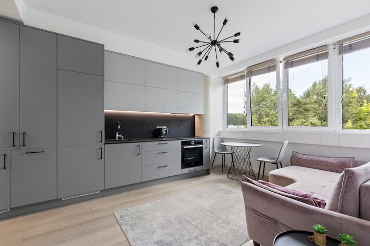 Cozy Flat In Futuristic Newly Build House - Vilna