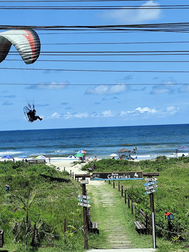 Studio Com Vista Mar C/churrasqueira E Ar. - Matinhos