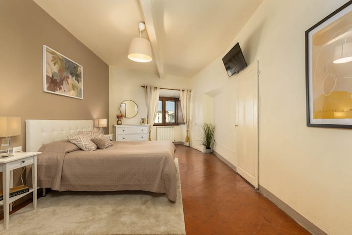 [Stylish Design Flat • Uffizi Gallery View] - Florence