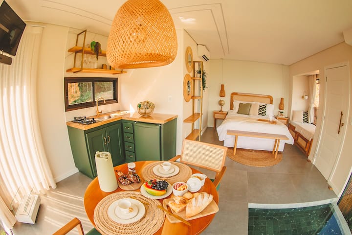 Chalé Imperador Vista Da Piscina, Recanto ÁGape! - Santo Amaro da Imperatriz