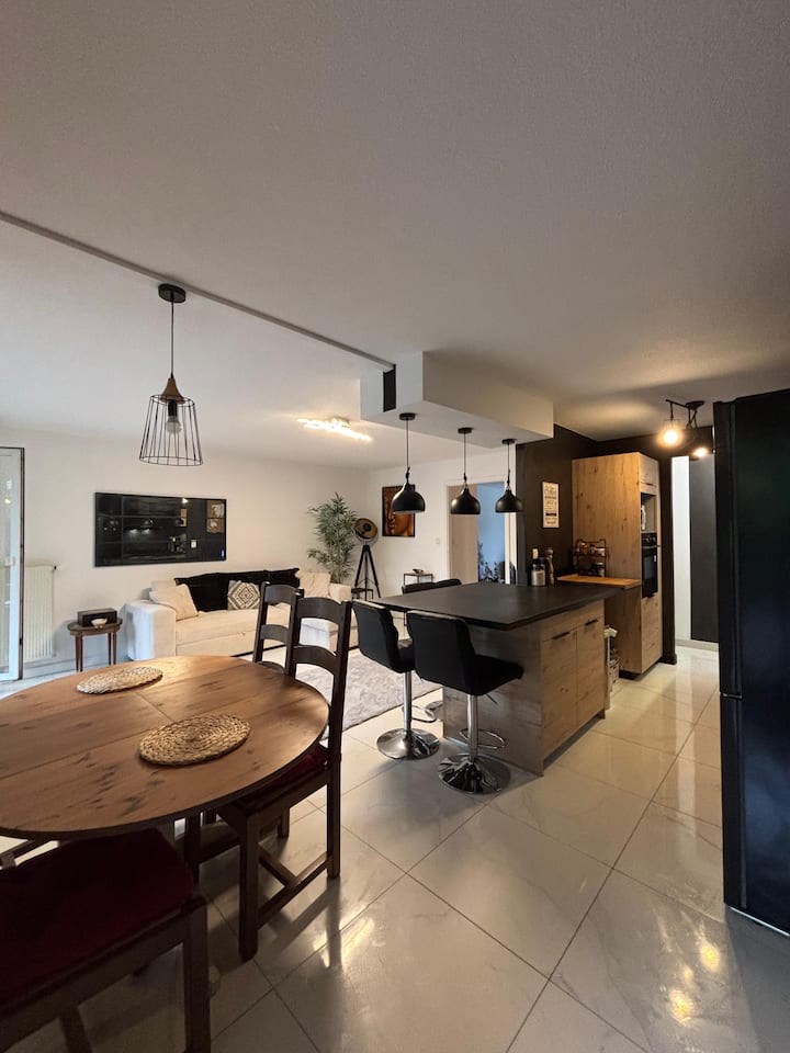 Grand Appartement Moderne - Terasse - Parking - Colmar
