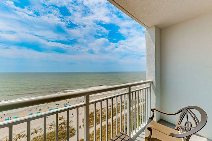 12th-floor Oceanfront Condo With Hot Tubs, Pools, Beach Views, Balcony & Gym - Conway, SC