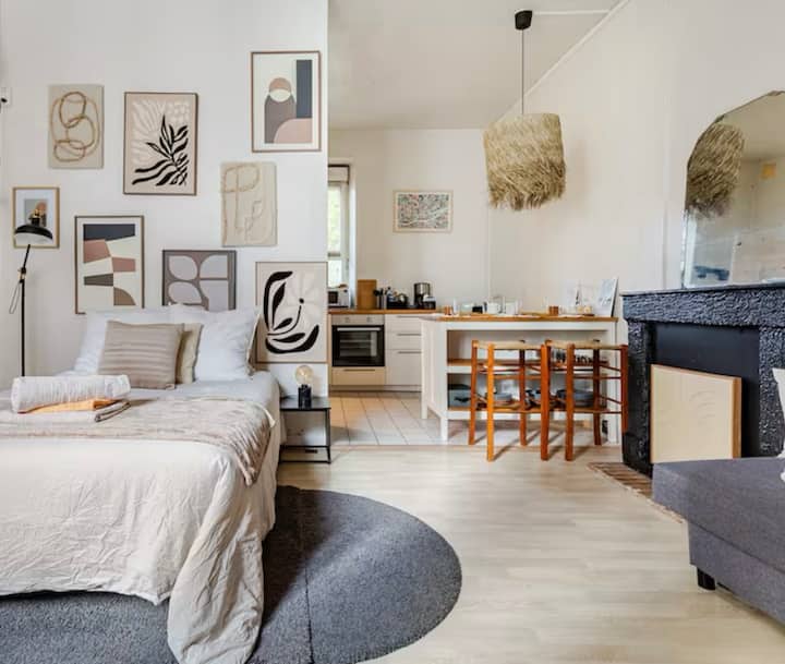 "Le Cocon" Studio Cosy • Gare & Château à Pied - Nantes