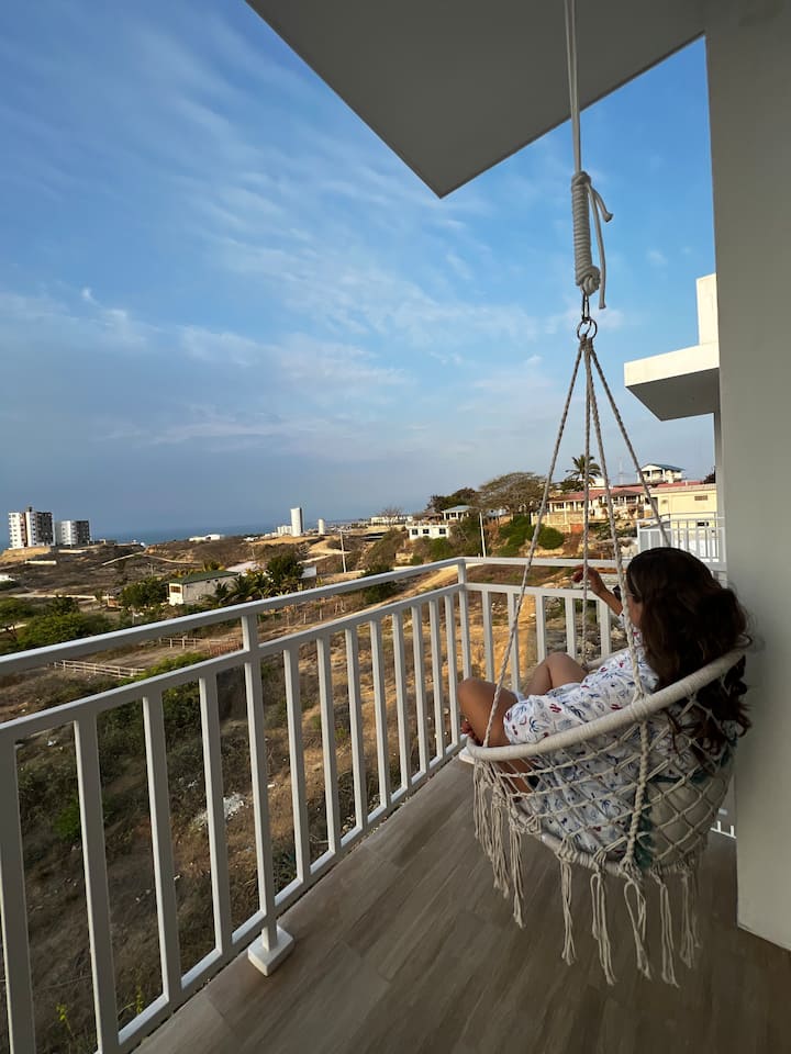 Penthouse Vista Al Mar + Piscina - Ecuador