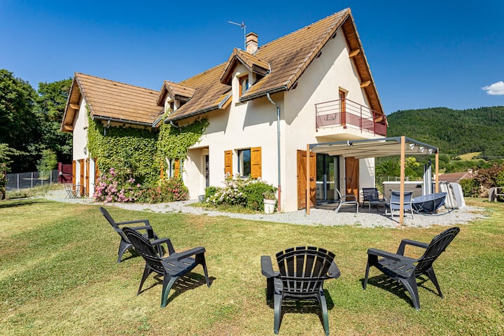 La Bayloune: 5 Chbres 12 Pers Spa, Sauna - Mens