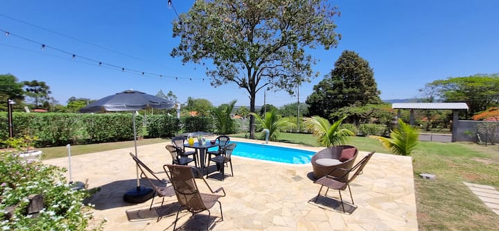 Casa De Campo, Tranquila -  Perto Do Thermas - São Pedro