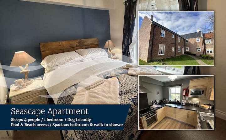 Seascape Apartment  - Pool And Beach Access - Hunmanby