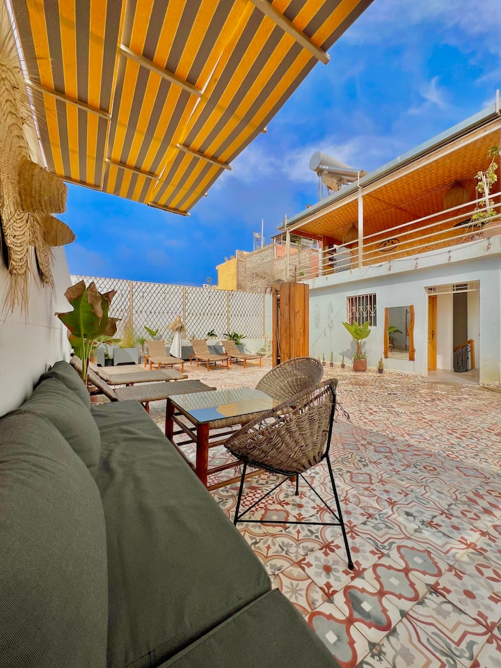 A1 Appartement Surf Et Yoga Avec Terrasse Vue Mer - Maroc