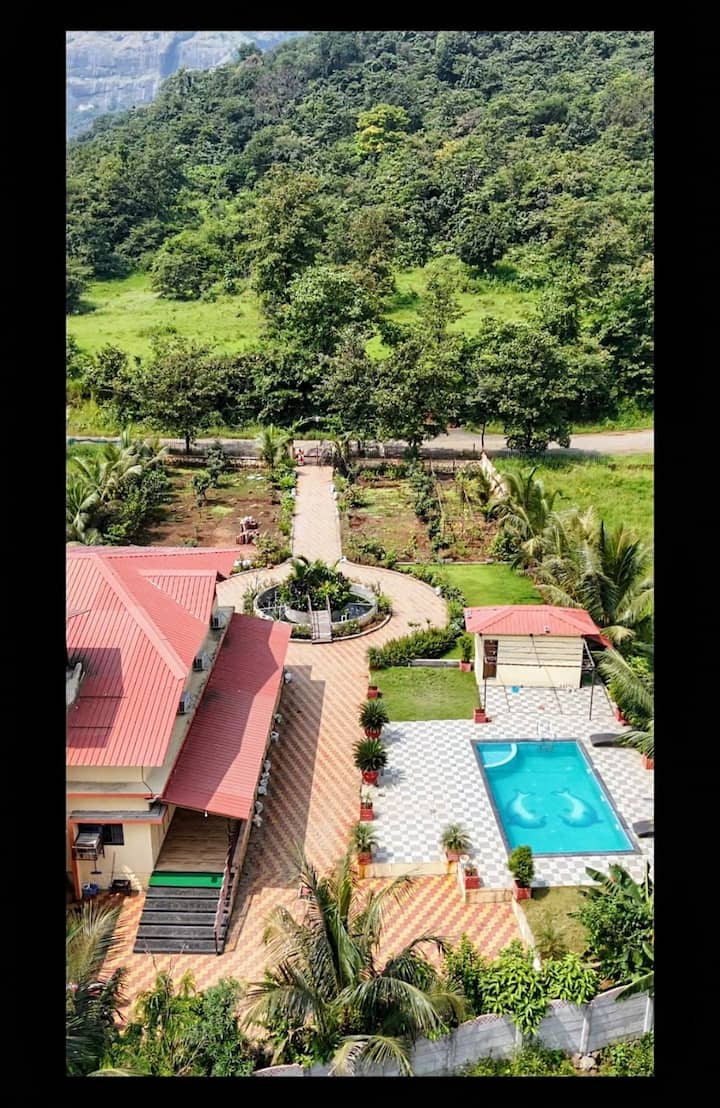 4 Bhk Villa + Swimming Pool + Party Area - Khopoli