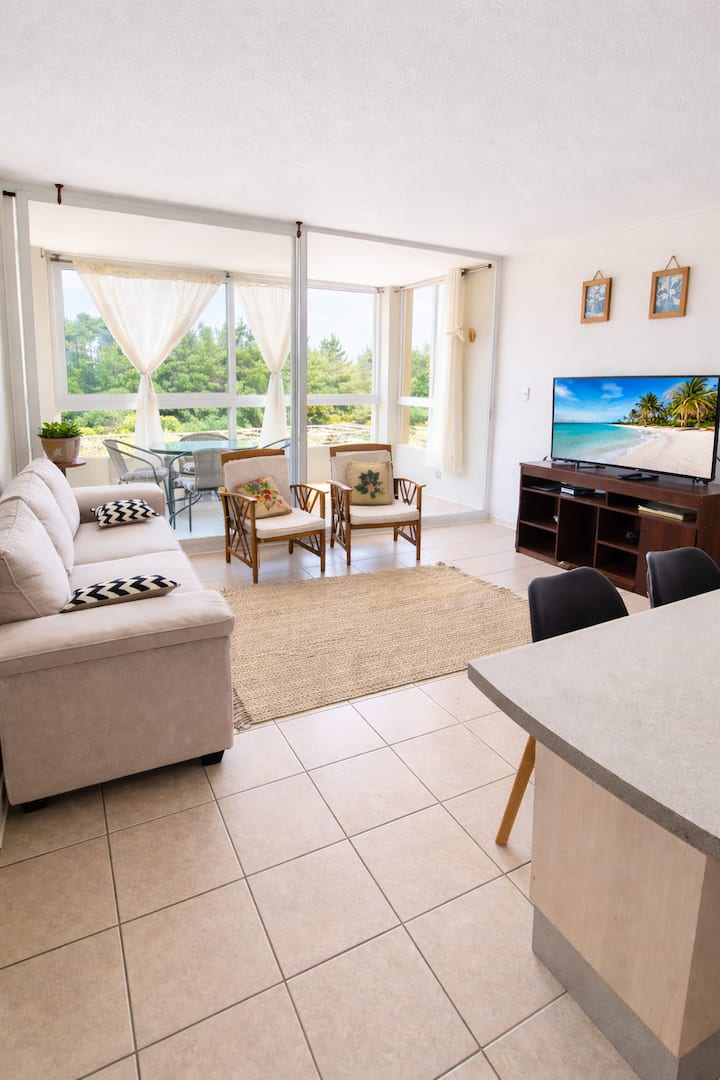 Departamento En Playa Canelillo - Algarrobo