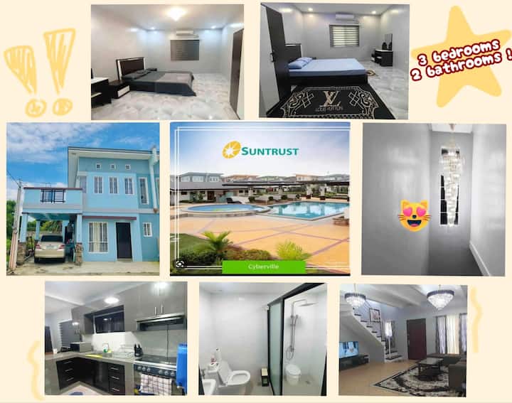 House@cyberville Subdivision 3bedrooms 2 Bathrooms - General Trias