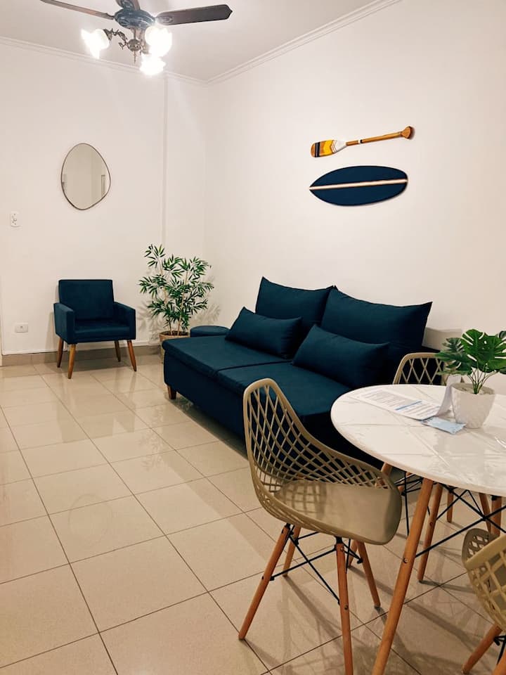 Apto A 400m Da Praia - 1 Quarto Na Ponta Da Praia - Santos