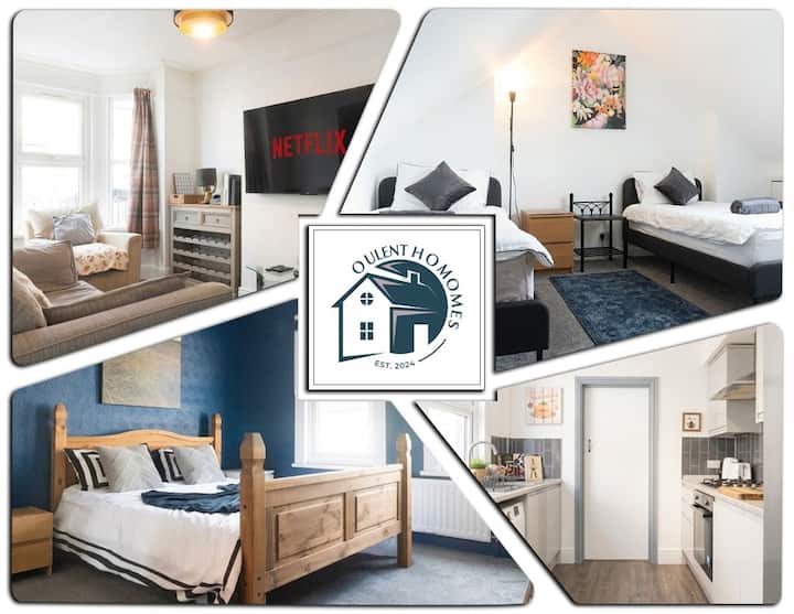 4br Reading | Sleeps 8 | Parking | Contractors - Reading