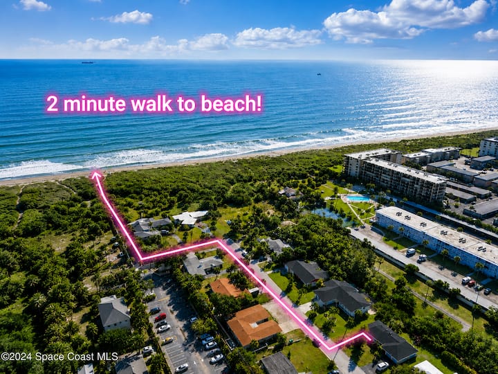 Private Beach House - Epic Game Room, No Busy Road - Cocoa Beach, FL