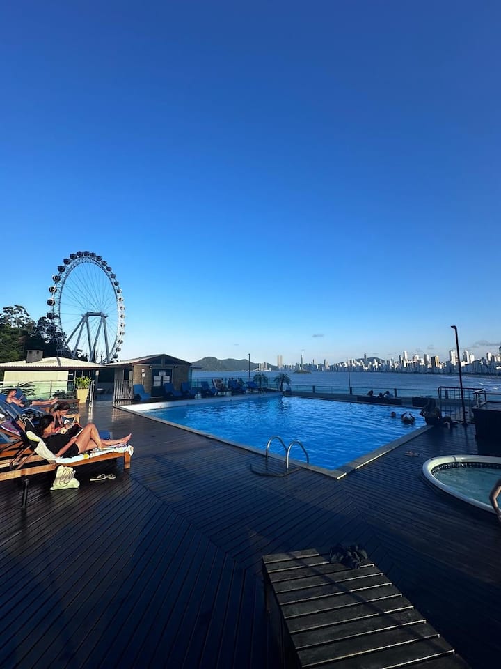 Loft C/ Piscina Aquecida Frente Mar, Garagem! - Balneario Camboriú