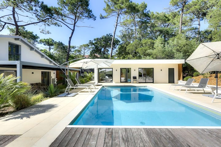 Shangri La, Villa à 400 M De La Plage Des Estagnot - Soorts-Hossegor