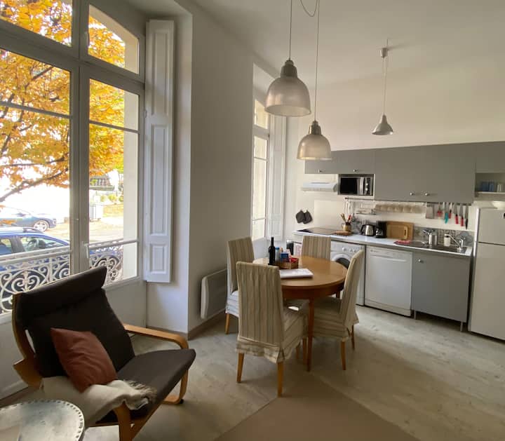 Rdc Appartement Haussmann Immeuble  Proche Thermes - Lac du Portillon