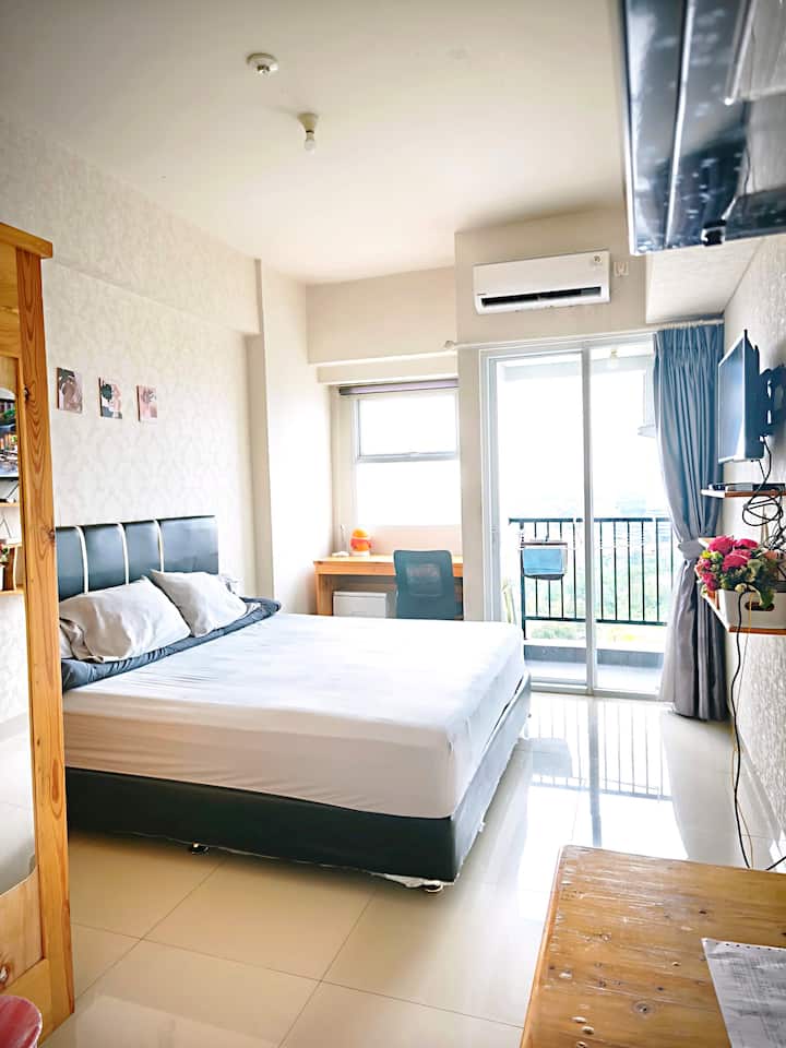 Ostay @The Avenue Bsd | Comfy Studio W/ Netflix - Jakarta