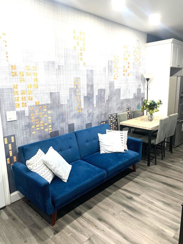 Luxurious 4br Apt, 10 Beds, Free Parking Near Nyc! - Staten Island