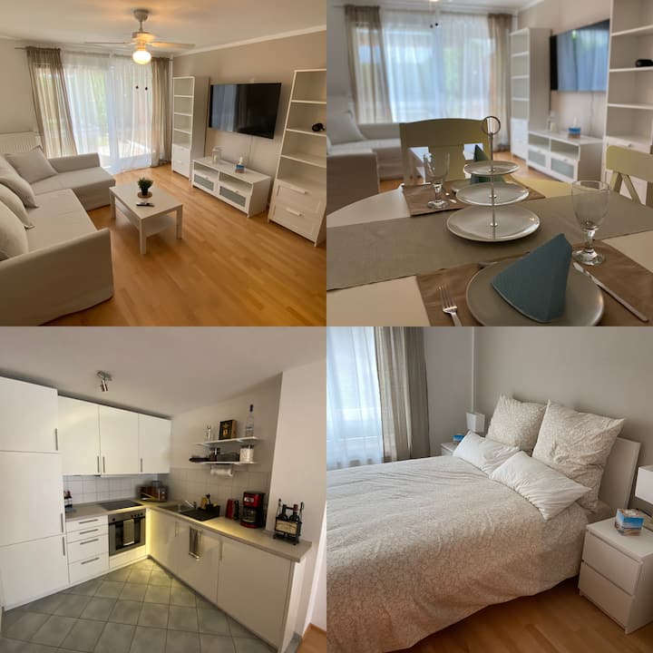 Relax Apartment: Messe/flughafen, Garage & Garten - Stuttgart