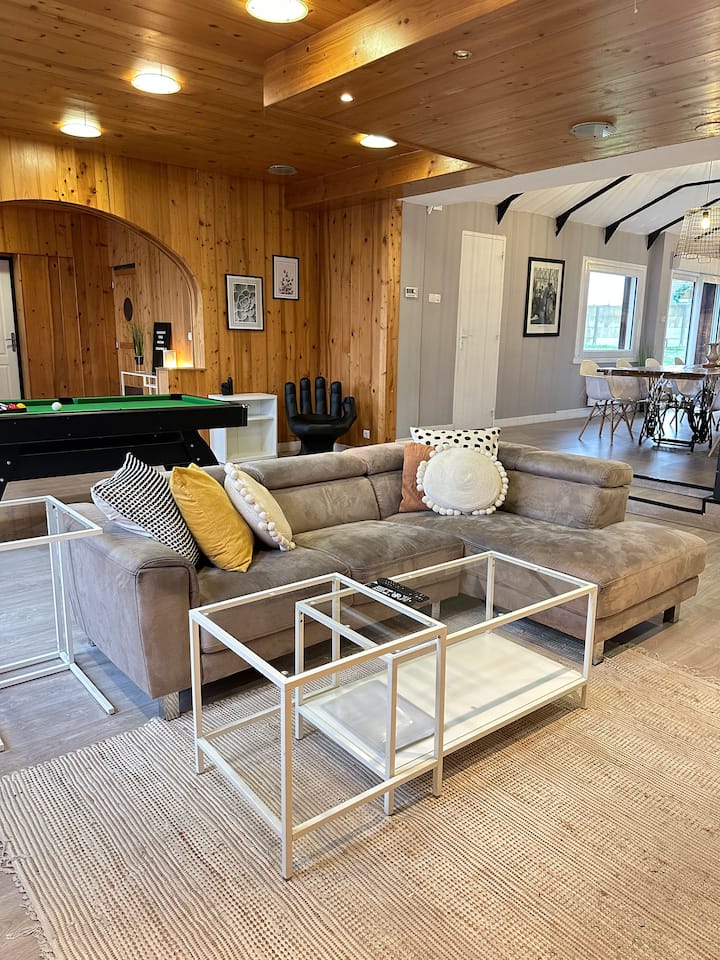 Maison 174m² • 8 Pers • Billard Baby-foot • Jardin - Évreux