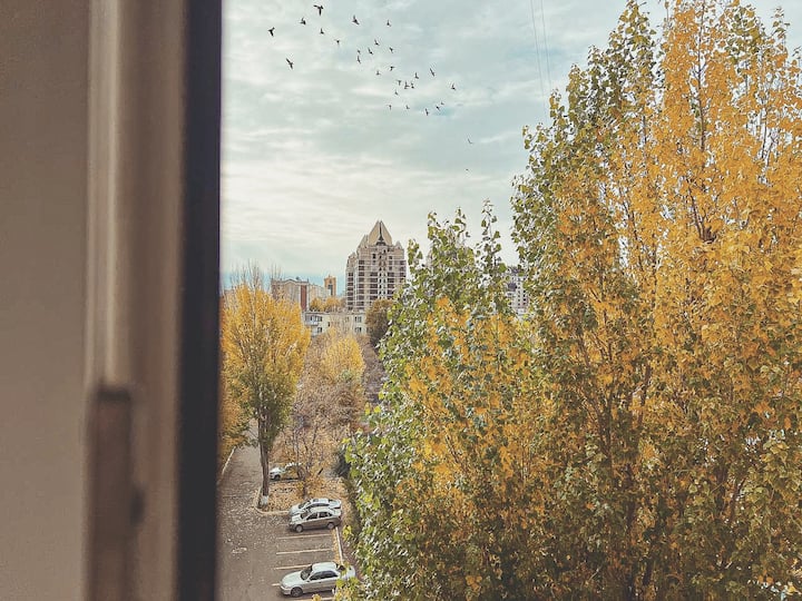 Уютная студия в скандинавском стиле в центре - Kazakhstan