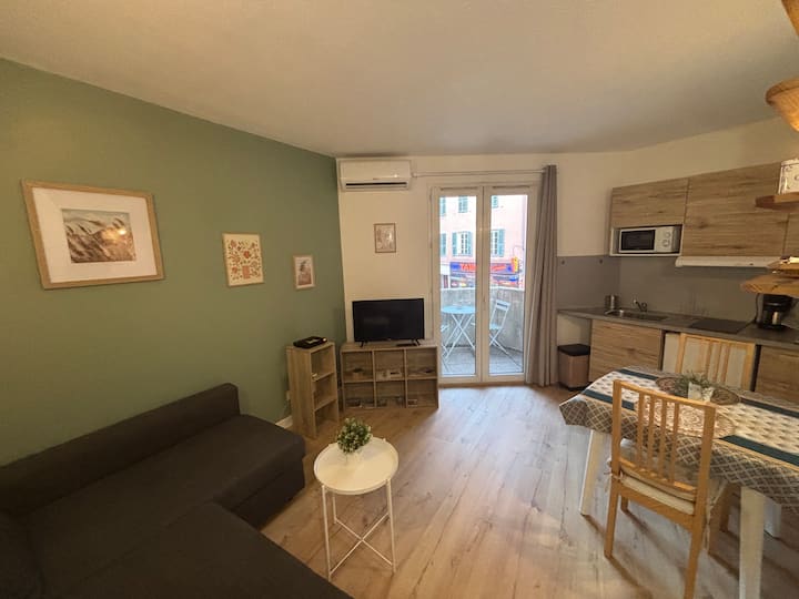 2 Pièces Dans Le Marais Niçois/secteur Du Port. - Cap-d'Ail