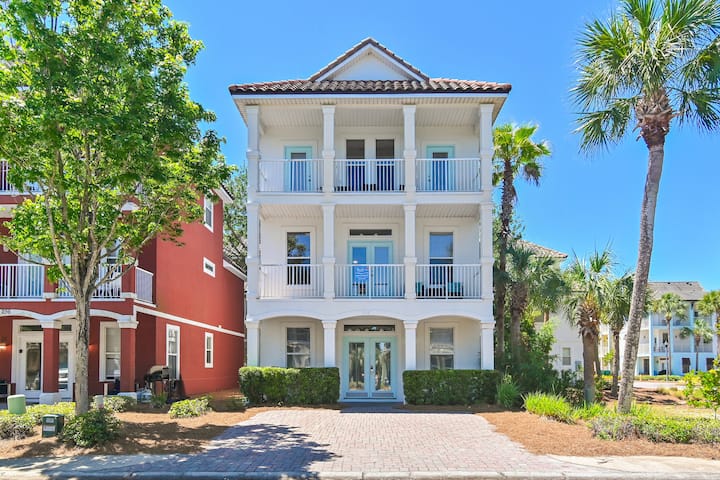 Lagoon Pool-sleeps16-6br Changes In Latitude Vcb - Destin