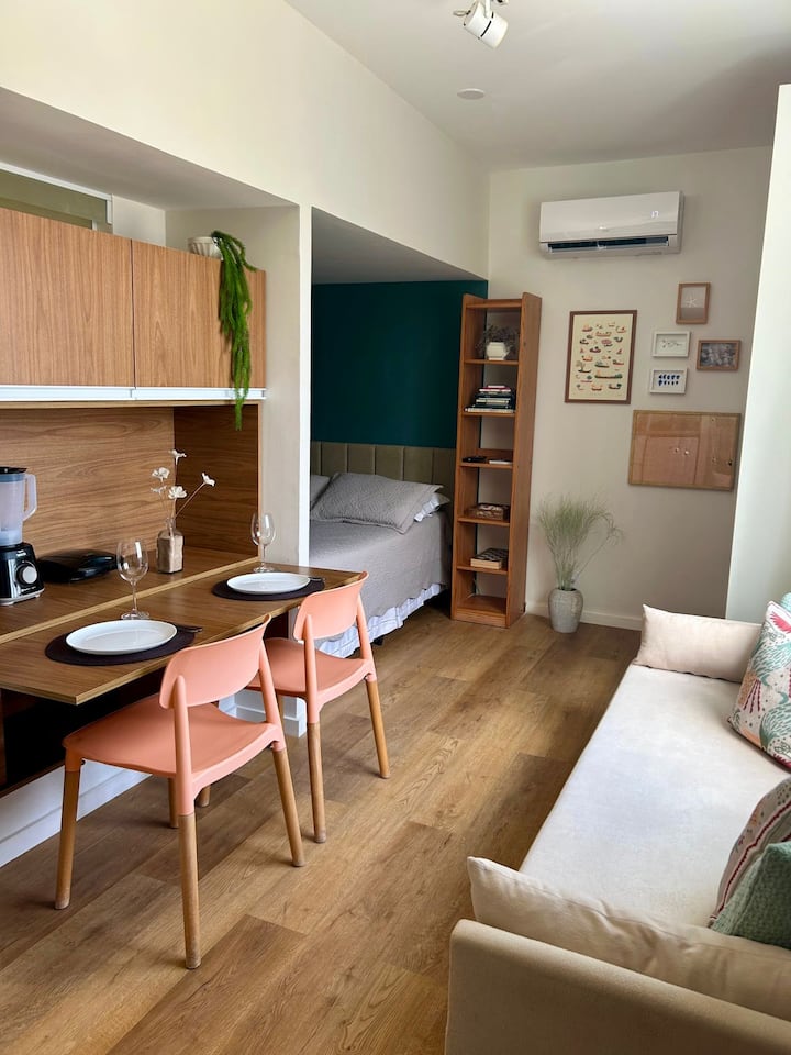 Loft Near The Beach+air Conditioning+garage - Lauro de Freitas