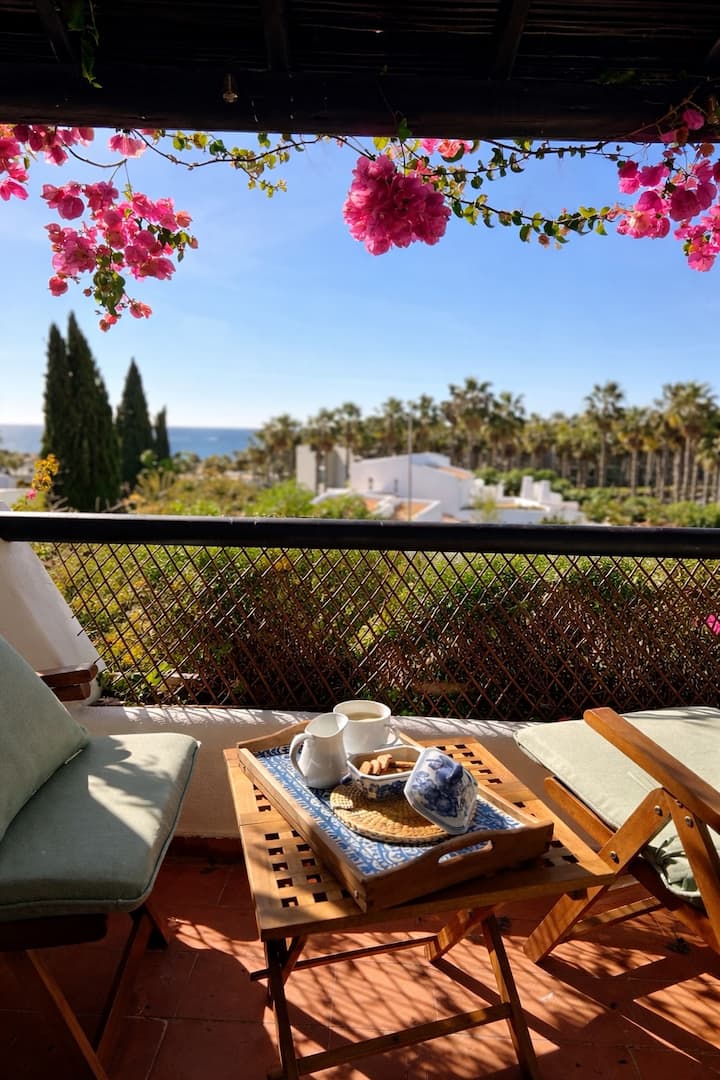 Luxurious 2 Bedroom Apt. - Ocean View In Una Posizione Tranquilla Con Giardini - Albufeira