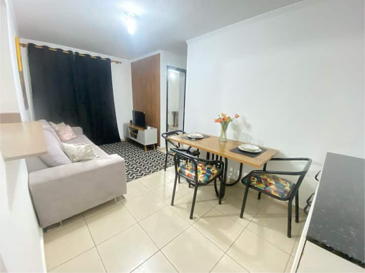 Apt 2q | Wi-fi 500mb | Prox. Embraer/cta/aeroporto - São José dos Campos
