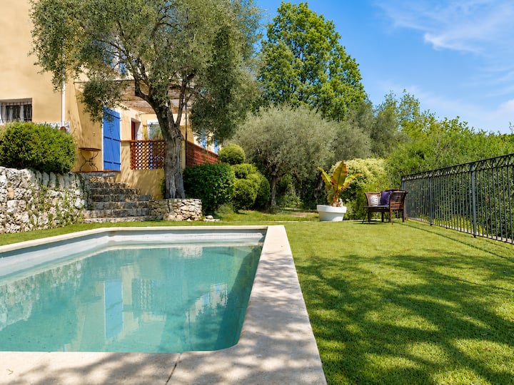 Maison Provençale • Piscine-clim-vue Panoramique - Valbonne