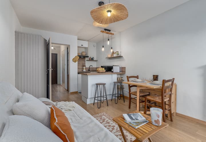 Ski-in/ski-out Les Orres • Vue Montagne • 4 Pers - Les Orres