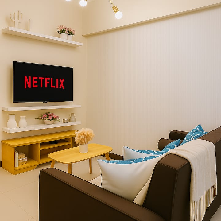 Comfy 2br Suite With City View + Wifi & Netflix - Manila