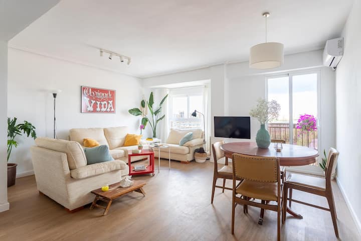 Bohemian Apt With Views By Ruzafa City Center - El Saler