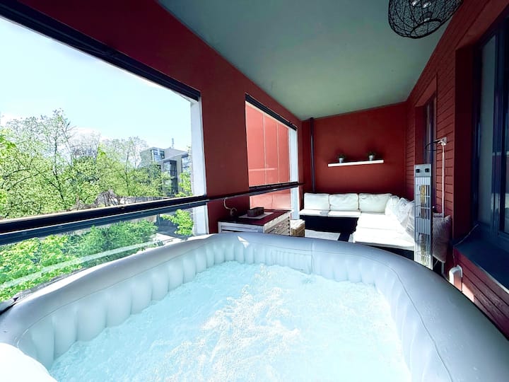 Sauna & Ulkoporeallas | 6 Ppl | Parkki | Ac | 2br - Helsinki