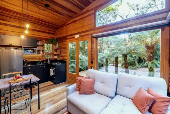 Cabana Com Banheira Em Meio à Natureza - São Francisco de Paula